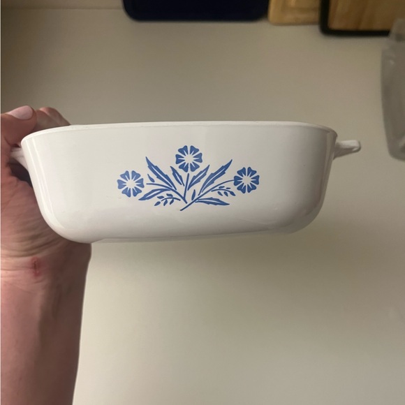 Corningware | Kitchen | Rare Vintage Corningware With Blue Floral ...